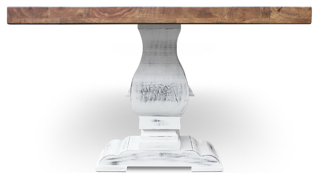 EPOCA-T60 Solid Wood Dining Table - Farmhouse - Dining Tables - by Maxima House | Houzz