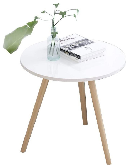 Modern Small Round Corner Table - Traditional - Plant Stands And ...