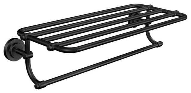 Moen DN0794CH Iso 26-15/16" Stainless Steel Towel Rack - Transitional ...