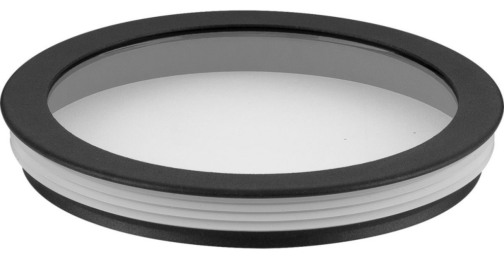Cylinder Lens Collection Black 6-Inch Round Cylinder Cover - Lighting ...