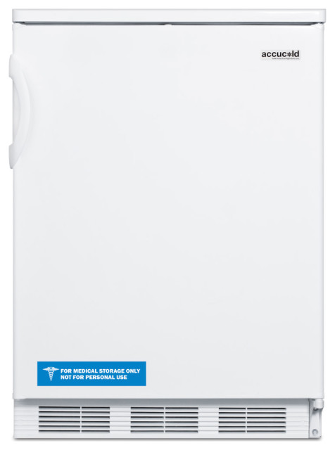 Summit FF6BI7 24"W 5.5 Cu. Ft. Compact Freezerless Refrigerator ...