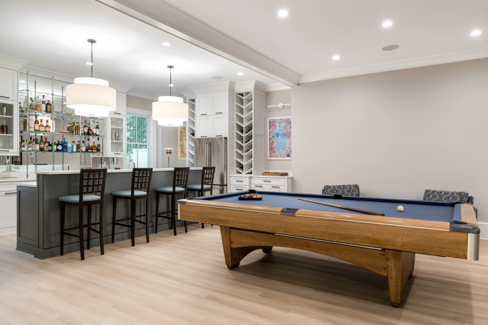 Basements | Stoneybrook Rd, Newtown, PA 18940 - Contemporary - Basement ...