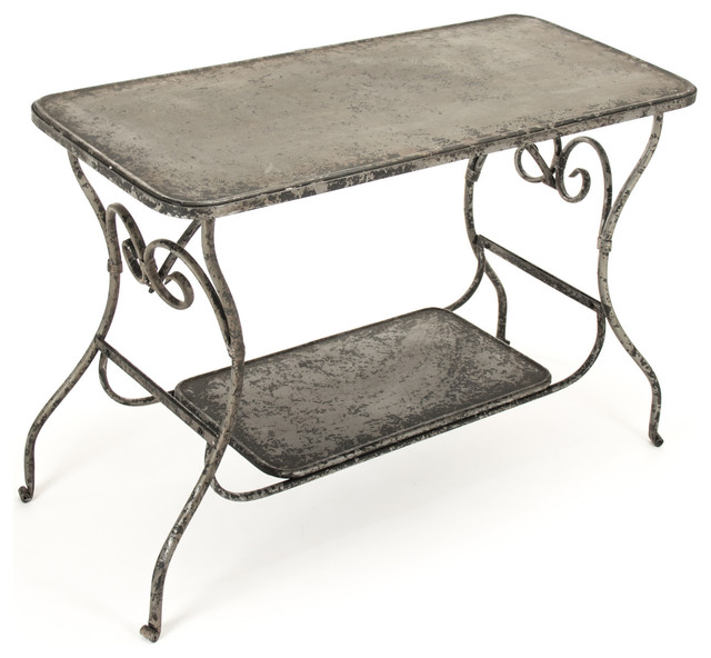 Iron Table - Farmhouse - Side Tables And End Tables - by Nook & Cottage ...