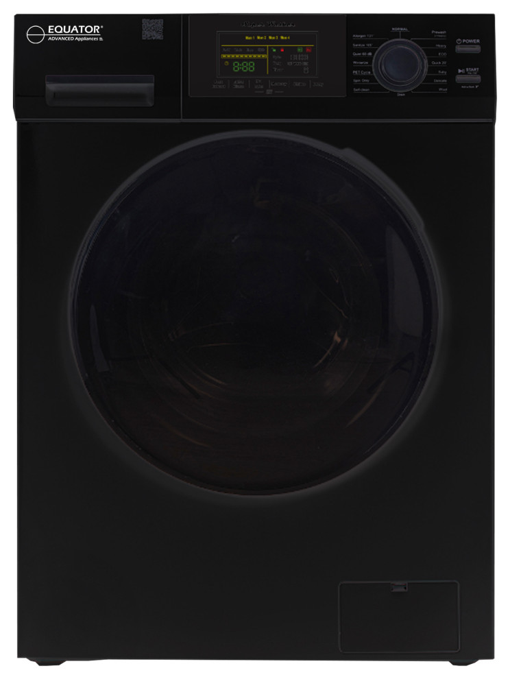 Equator Touch Pet 15 lbs Compact 110V Sani Digital Washer 1400 RPM 16 ...