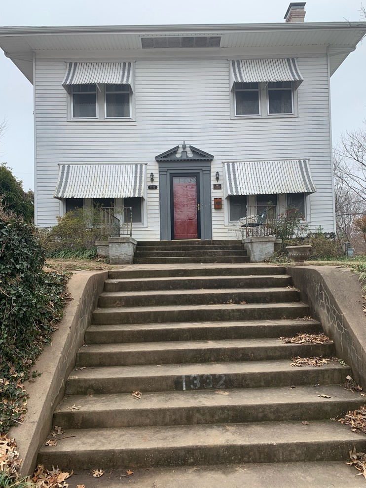 1917 house with steel siding