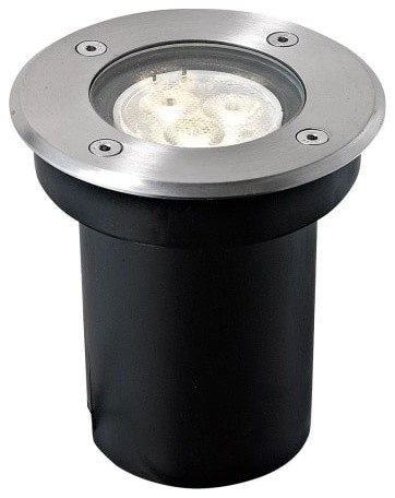 Eurofase Inground, Round, 3X1 W LED, Stainless Steel - Transitional ...