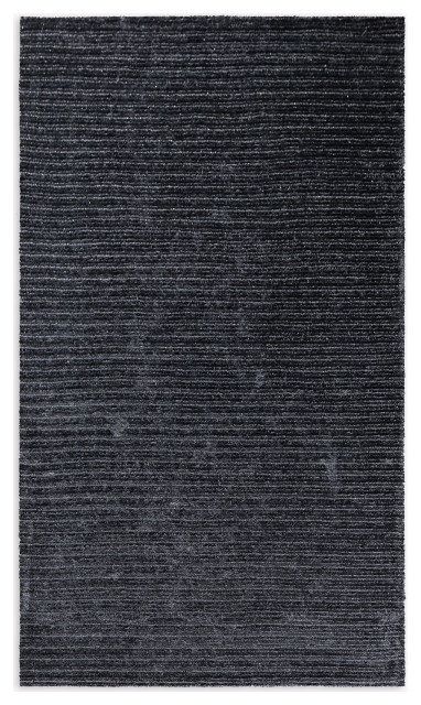 5" x 7" Gray Modern Shimmery Area Rug - Contemporary - Area Rugs - by ...