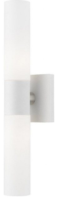 2 Light ADA Bathroom Light In Nautical Style-17.75 Inches Tall and 4.5 ...