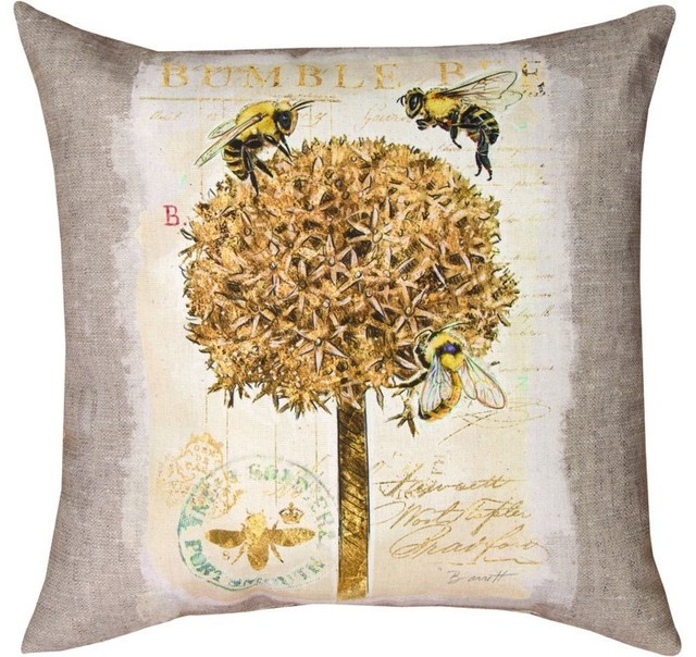 Natural Life Bee Bumble Bee, Chb-18, 18x4 - Farmhouse - Decorative ...