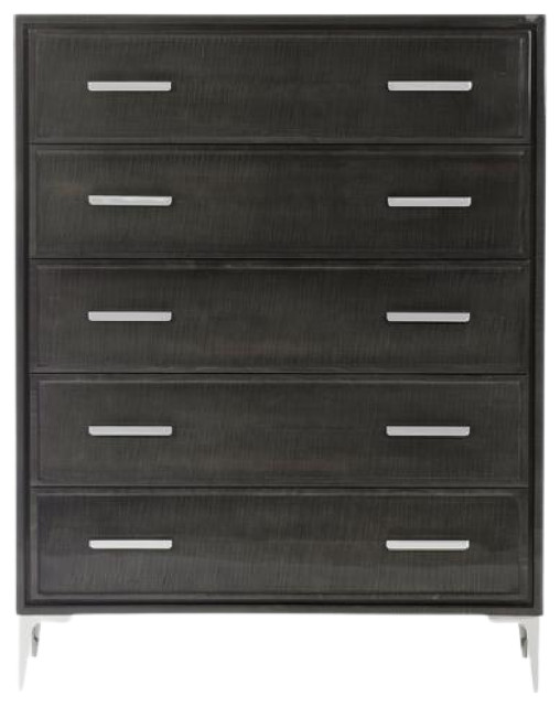 Chocolate Brown Wooden Chest of Drawers - T | Andrew Martin Chloe ...
