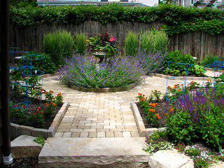 Garden For Flowers and Vegetables - Traditional - Landscape - Chicago ...