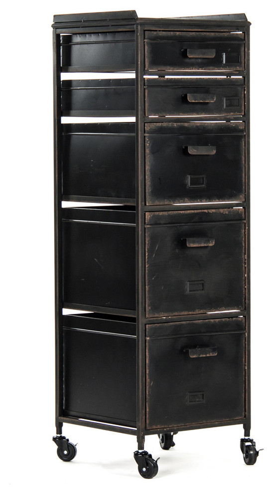 Dora Drawer Cabinet - Industrial - Storage Cabinets - by Nook & Cottage ...