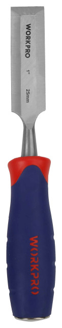 1" Wood Chisel With Red And Blue Handle - Hand Tools And Tool Sets - by ...