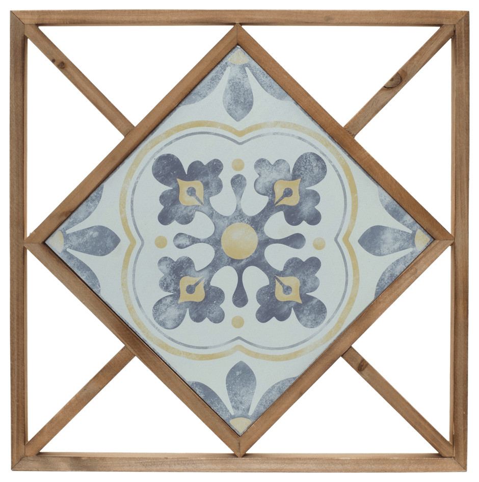 Set of Two Brown Wall Decor - Transitional - Wall Accents - by ...