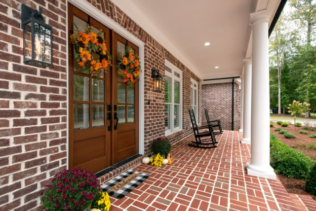 Old Louisville Tudor Brick Gray Range Tumbled Thin Brick | Best Panel