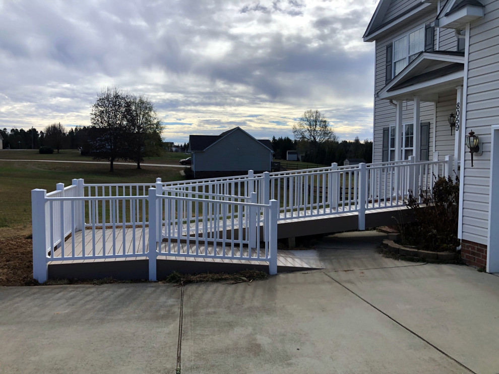 TimberTech AZEK ADA Ramp in Browns Summit NC - Contemporary - Terrace ...