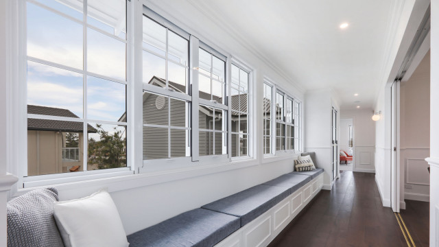 Sash Windows with colonial bars - Modern - Hall - Brisbane - by Bradnam ...