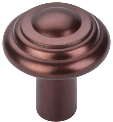 Aspen Button Knob 1 1/4", 1.25" - Transitional - Cabinet And Drawer ...