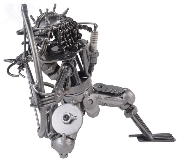 Metal Predator With Bow and Arrow Pose 2 - Industrial - Decorative ...