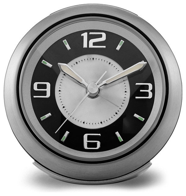 Lite Night Clock - Contemporary - Desk And Mantel Clocks - by Bulova ...