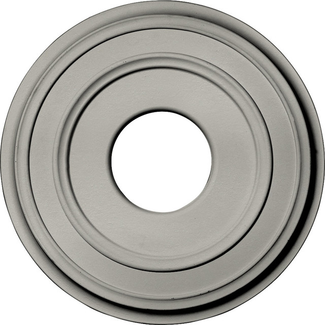 12.375"x4"x1.125" Classic Ceiling Medallion, Frost - Transitional ...