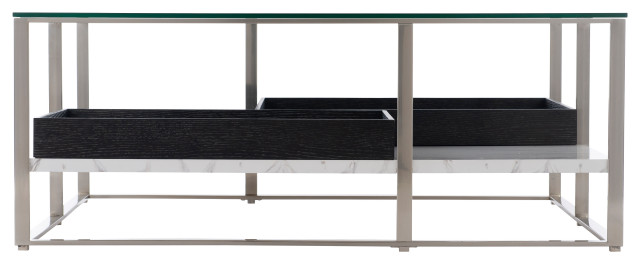 Bernhardt Lafayette Cocktail Table, 46"W x 46"D x 18"H - Contemporary ...