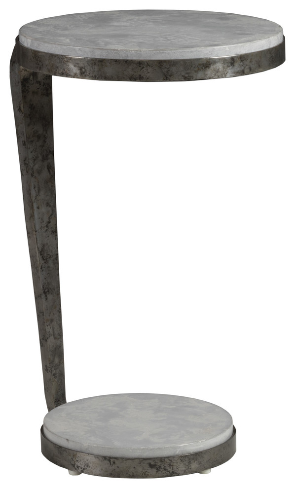 Otto Round Spot Table - Transitional - Side Tables And End Tables - by HedgeApple | Houzz