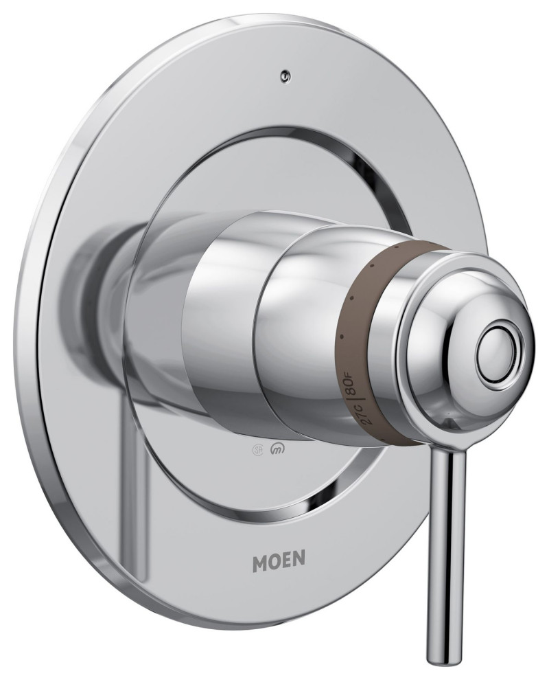 Moen Exacttemp(R Valve Trim Chrome, T4291 - Tub And Shower Faucet Sets ...