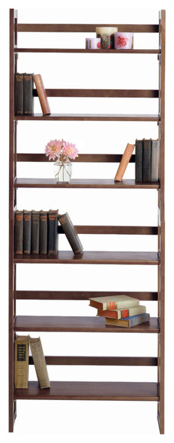 Winsome Wood 3-Tier Folding And Stackable Shelf, Wide - Transitional ... Winsome Wood 3-Tier Folding And Stackable Shelf, Wide - Transitional ...
