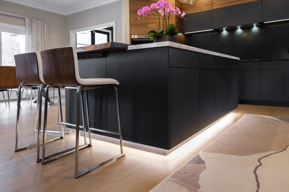 Integrated Island Lighting - Contemporary - Kitchen - New York - by ...