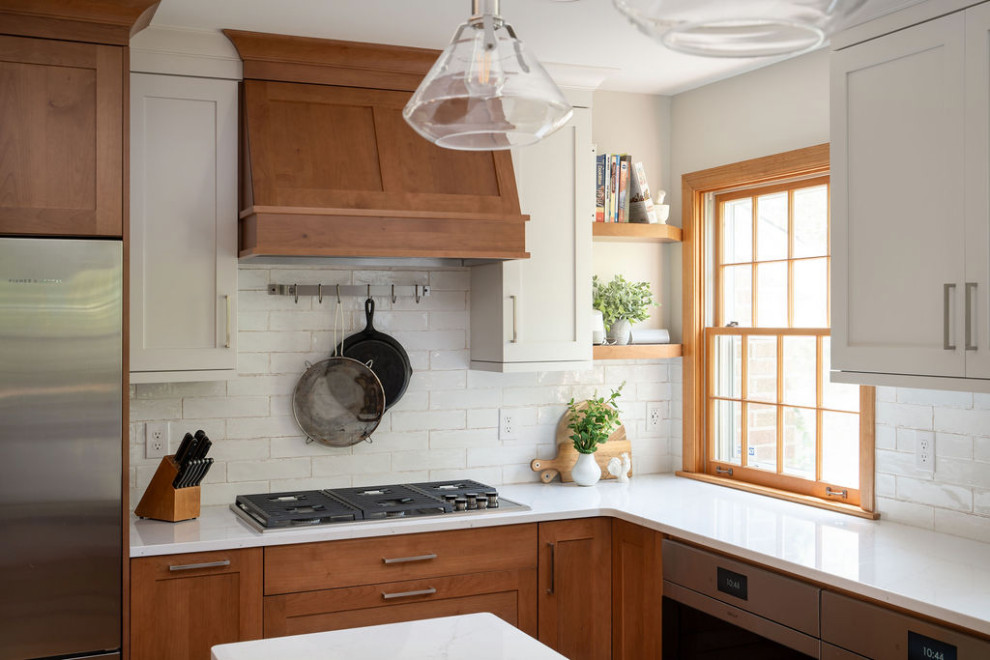 The Family That Cooks Together Kitchen Remodel - Farmhouse - Kitchen ...