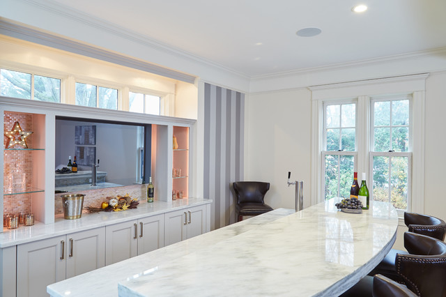 Room of the Day: Raising a Bar Makes a Family Room Party Central