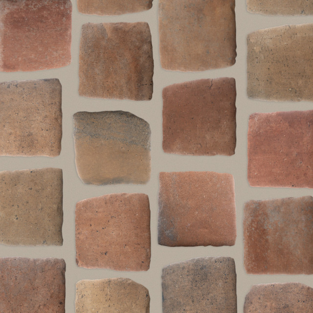 Benisa Cotto Porcelain Floor and Wall Tile, 6x6 - Contemporary - Wall ...