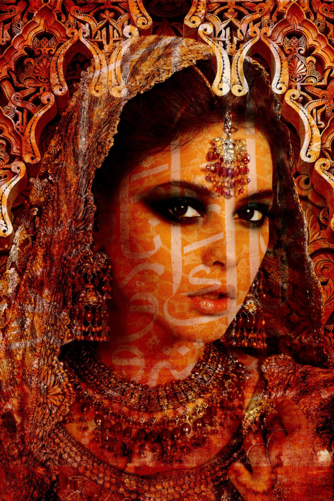 Orange Woman Photographic Artwork | Andrew Martin Arabella Touched, 39 ...