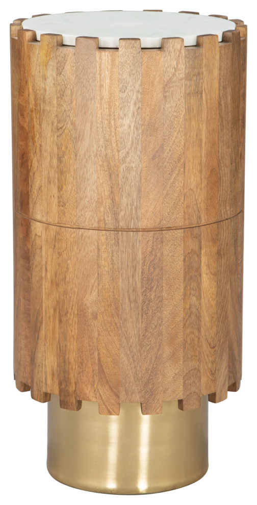 Miller Wren Drink Table Natural - Contemporary - Side Tables And End Tables - by Virgil Stanis ...