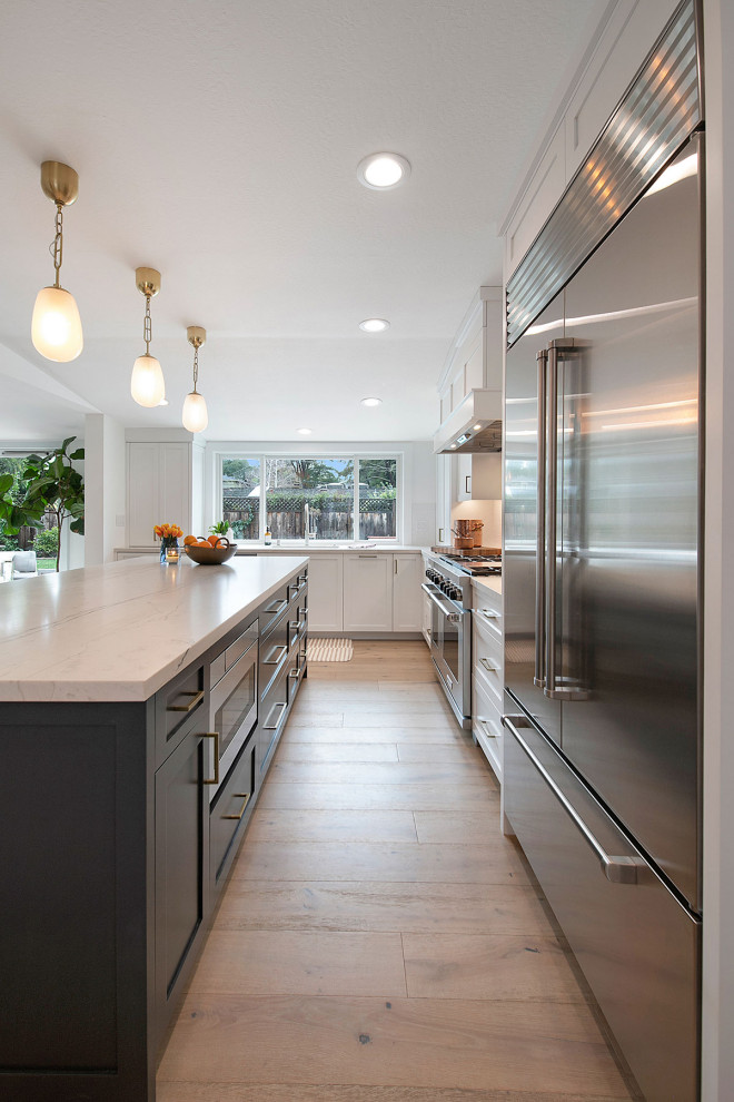 Modern Ranch House Kitchen Remodel in Lafayette, CA - Modern - Kitchen ...