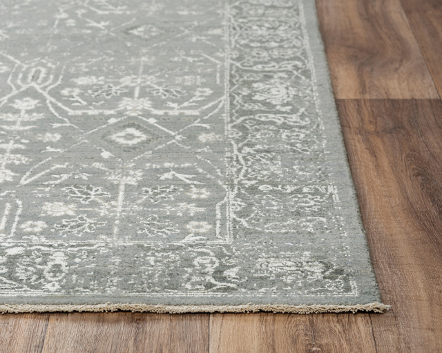 Rizzy Home CUT110 Couture Area Rug Gray, 10'x13' - Contemporary - Area ...