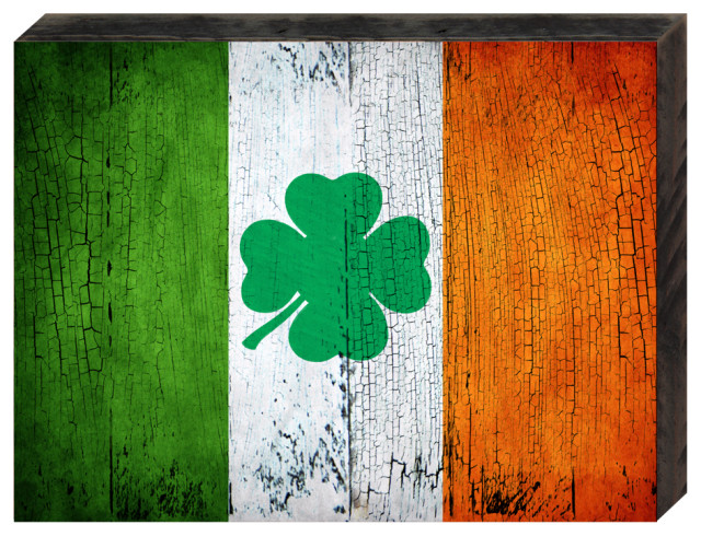Flag Of Ireland Block 98999Ir - Contemporary - Paintings - by G ...