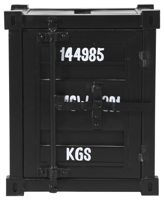 Mail Room Style Side Table - Industrial - Side Tables And End Tables ...