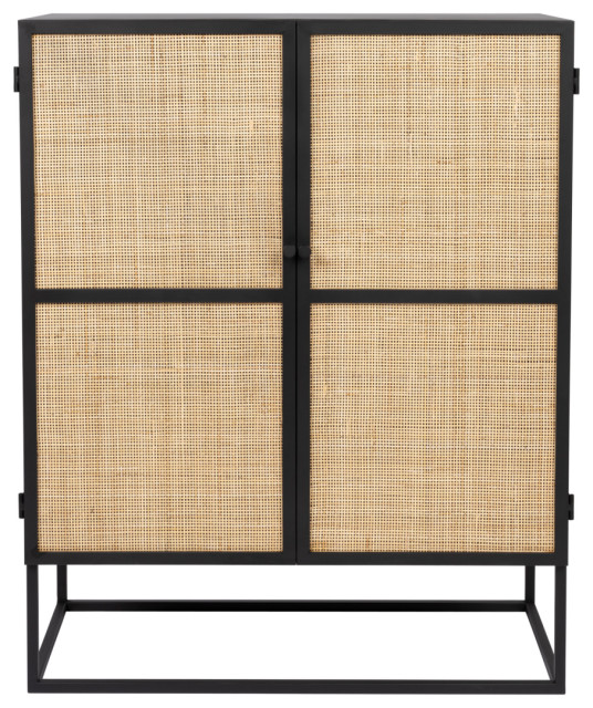 Rattan Webbing Cabinet | DF Guuji - Tropical - Storage Cabinets - by ...