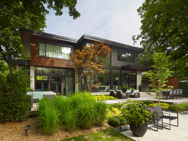 Modern Sidesplit House - Modern - Exterior - Toronto - by Jillian Aimis ...