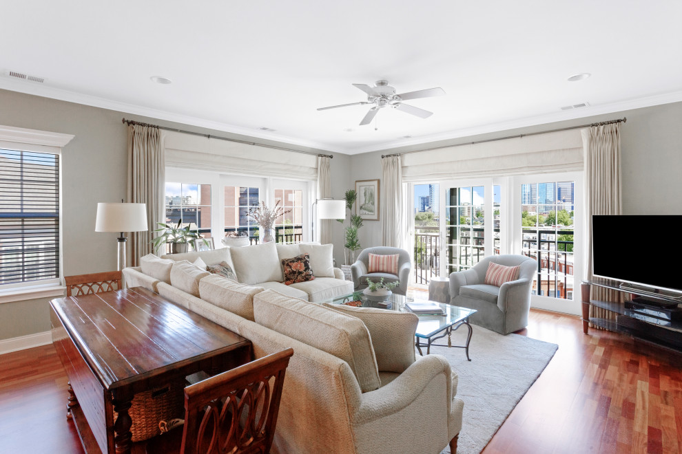 Naval Square, Philadelphia - Transitional - Living Room - Philadelphia ...
