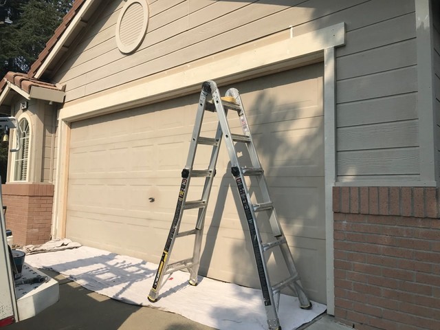 Lap siding & trim, Roof sheathing, Rafter tail Dry Rot Repair ...