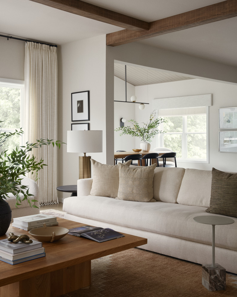 Scarlet Maple | Transitional Modern Main Floor - Transitional - Living ...