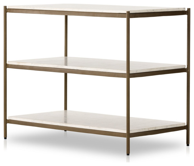 Felix Large Nightstand - Contemporary - Nightstands And Bedside Tables - by Four Hands | Houzz