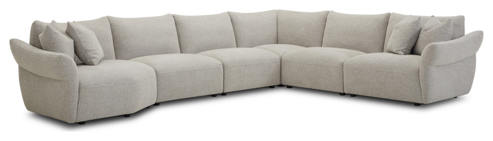 6 Piece Modular Sectional - Transitional - Sectional Sofas - by Parker ...