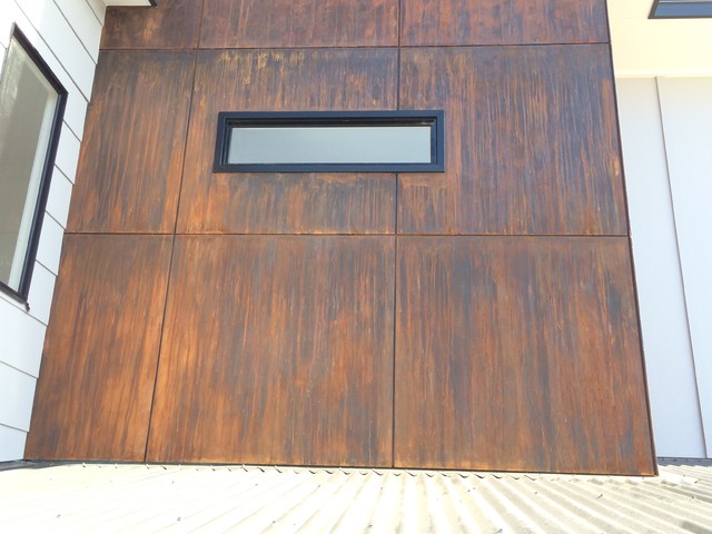 Porter's Paints Rust Finish - Modern - Brisbane - by Wonder Wall Pty ...