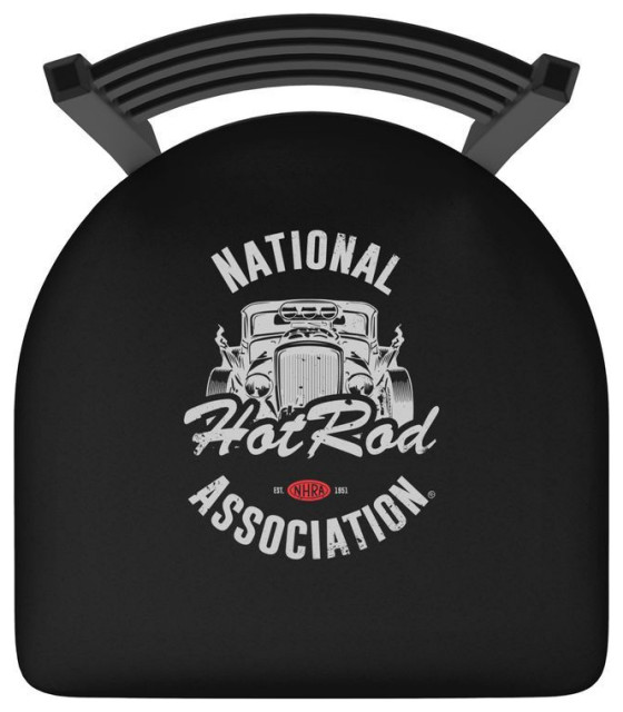 Holland L014 NHRA Hot Rod 36" Swivel Bar Stool - Black - Contemporary ...