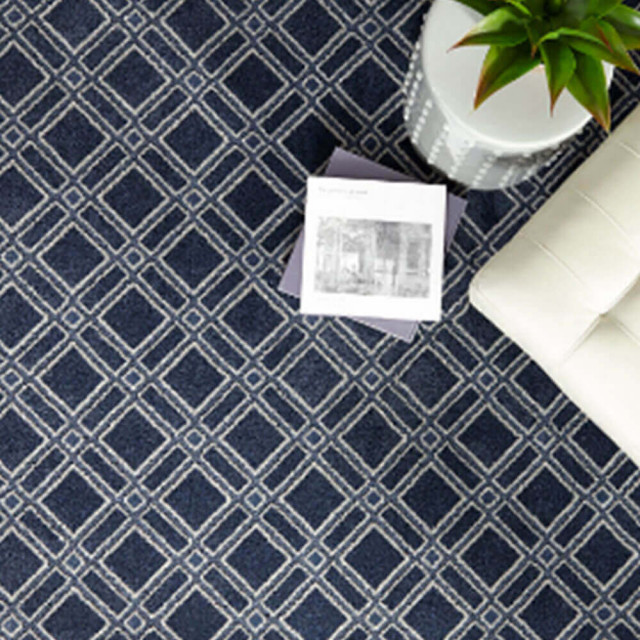 Versailles Pattern Indoor Carpet Area Rug Collection, 8x8 ...