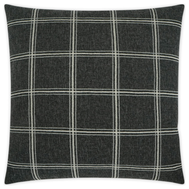 Raymond Pillow - Onyx, 24" x 24" - Farmhouse - Decorative Pillows - by ...